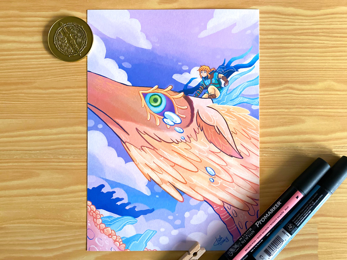 TotK Print (A4 y A5) - Paula Cheshire | Ilustración